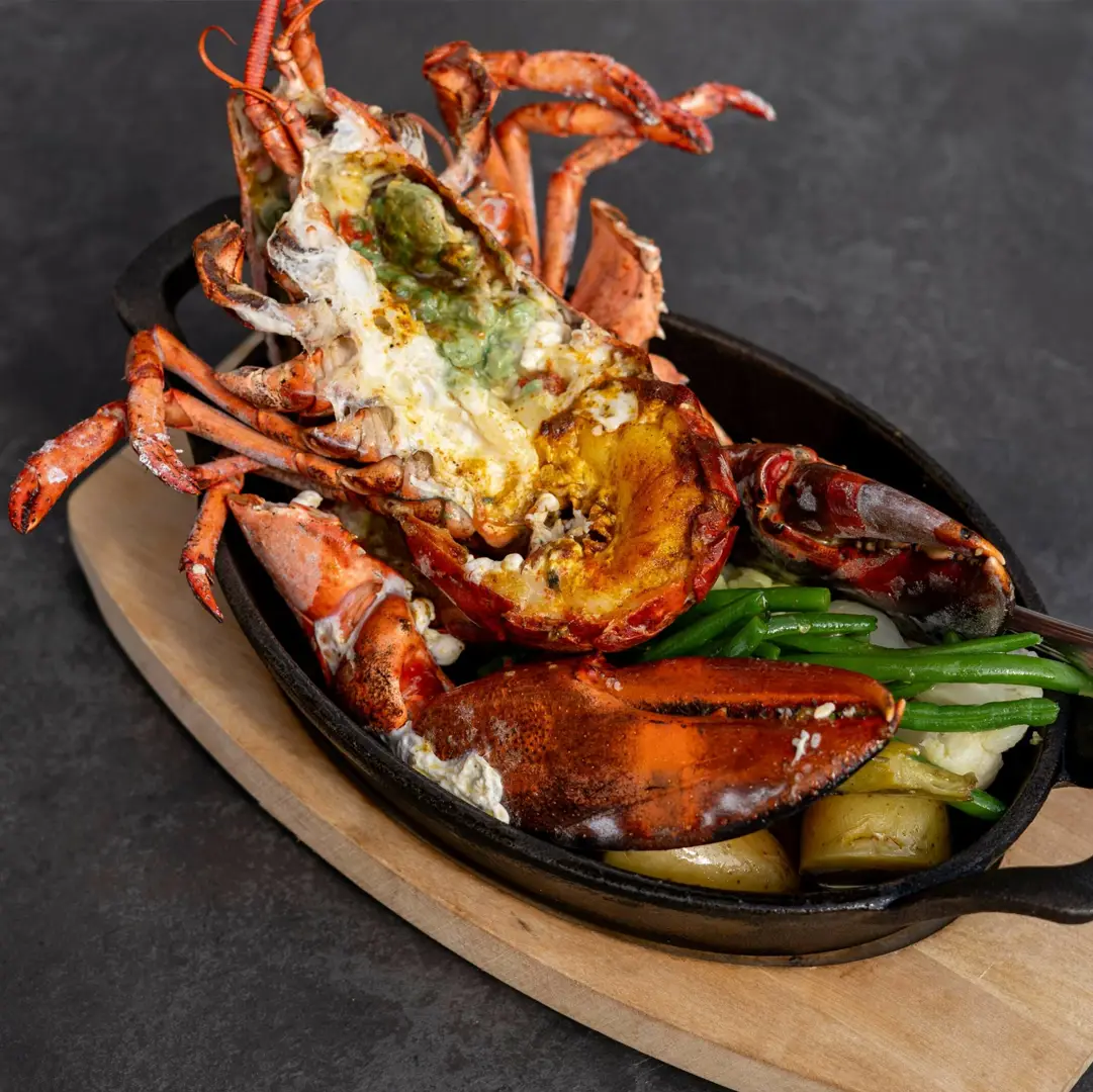 Homard canadien au Kari-Gosse